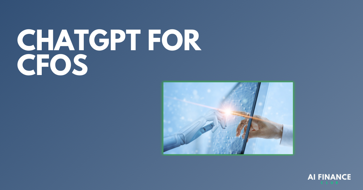 ChatGPT for CFOs